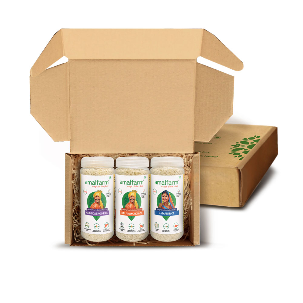 Exotic Rice Variety - Small Pack of 3 - Amalfarm